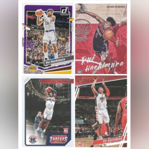 Panini | Toys | Rui Hachimura Nba Basketball Trading Cards Lot Los ...